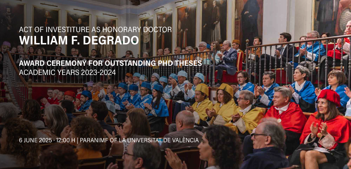 Acto de Investidura como DOCTOR HONORIS CAUSA del Prof. Dr. William F ...