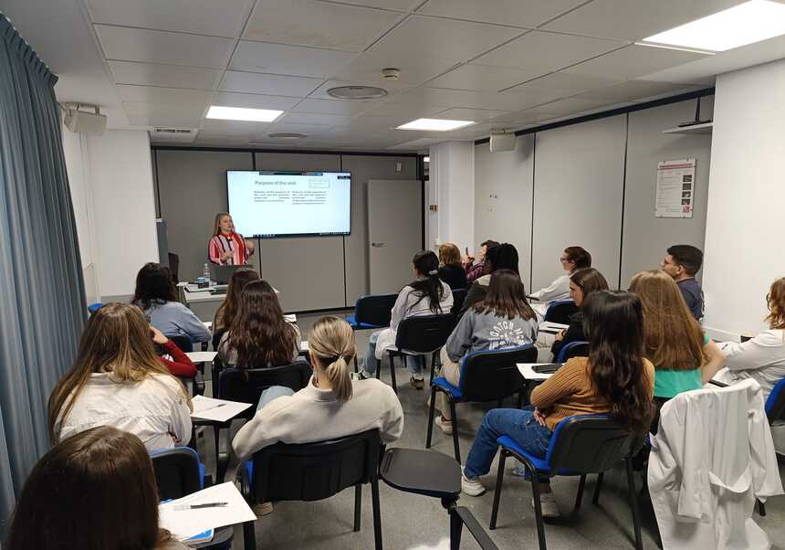 Professor ZANE JANSONE-LANGINA from the University of Latvia, visited ...