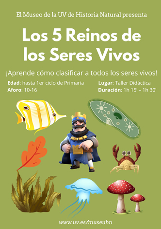 Taller Los 5 Reinos de los Seres Vivos