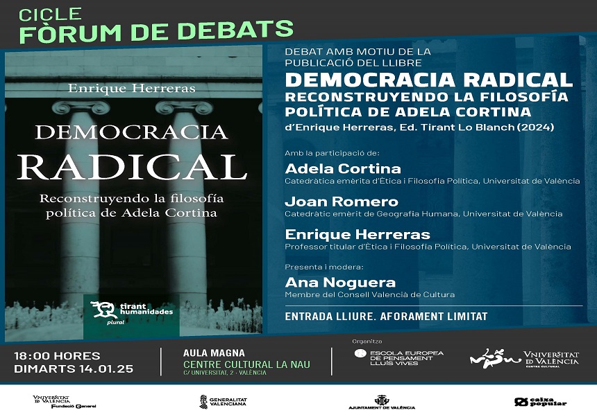 Debate con motivo de la publicación del libro “Democracia radical ...
