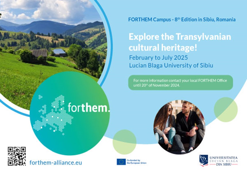 8th Forthem Campus a Sibiu, Transylvanian Cultural Heritage