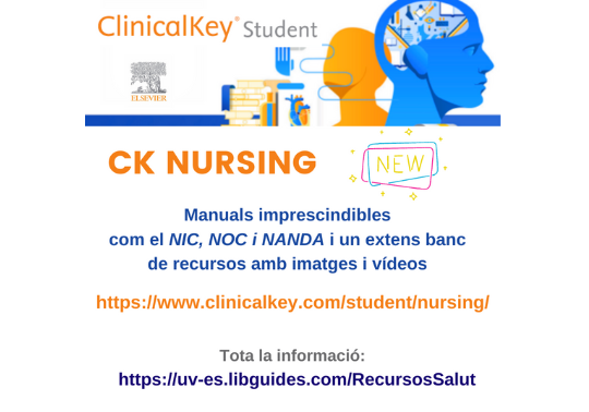 ClinicalKey Student Infermeria, new resource of the Biblioteca de ...