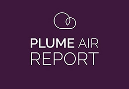Plume Air Report: the air world map