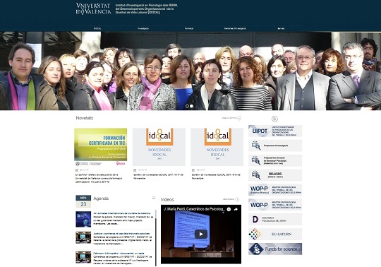 IDOCAL announces the imminent entry inservice of the new web