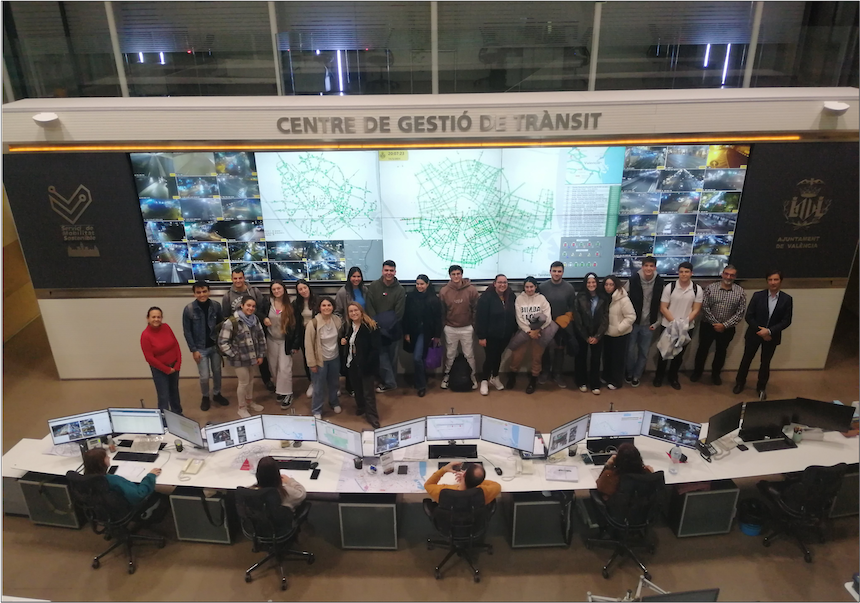 Visit of Psychology and Road Safety students to the Traffic Management ...