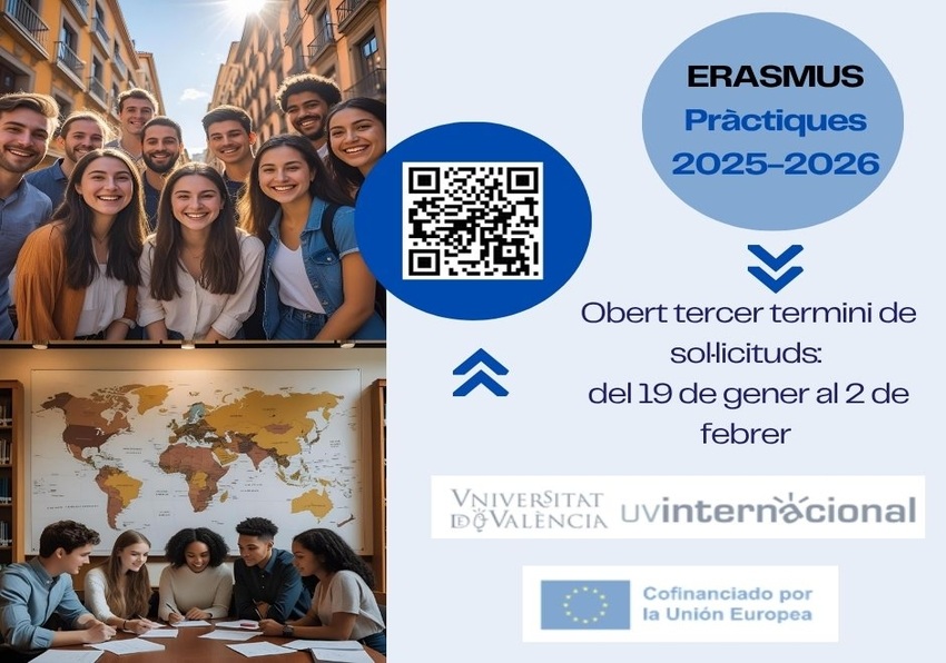 3rd application period for Erasmus Internships 2025-2026 is now open