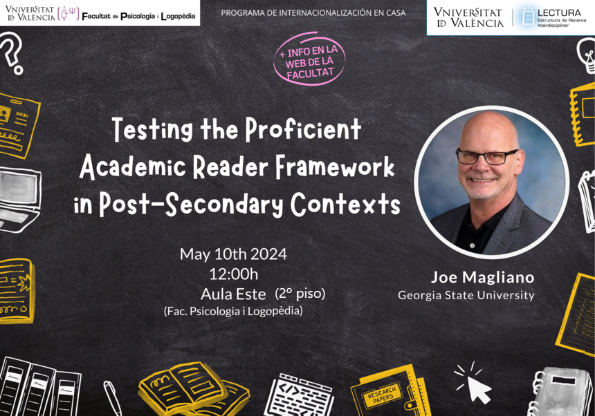 Conferencia: “Testing the Proficient Academic Reader Framework in Post ...