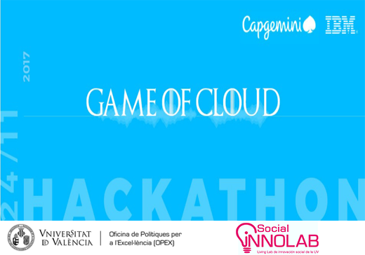 Hackathon Universitario de la Cátedra Capgemini de la UV: Game of Cloud