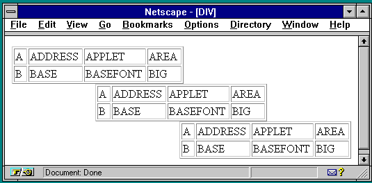 HTML Referece Guide: Tags